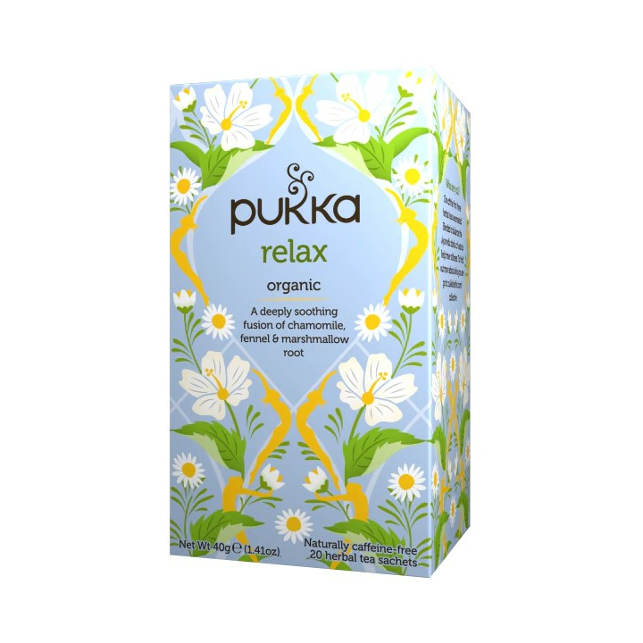 PUKKA, Herbata Relax, 20 saszetek | Ekodrogeria