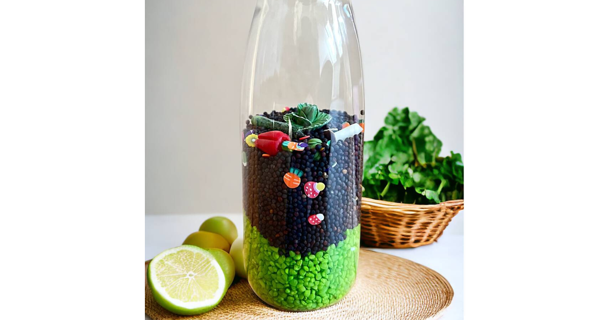 Petit Boum, Butelka sensoryczna obserwacyjna, Warzywa | Ekodrogeria