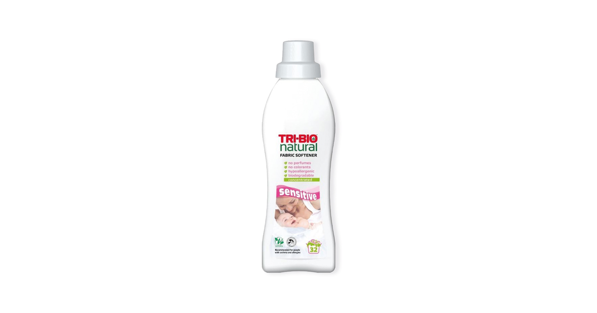 TRI-BIO, Płyn do płukania tkanin SENSITIVE, 940 ml | ekodrogeria.pl